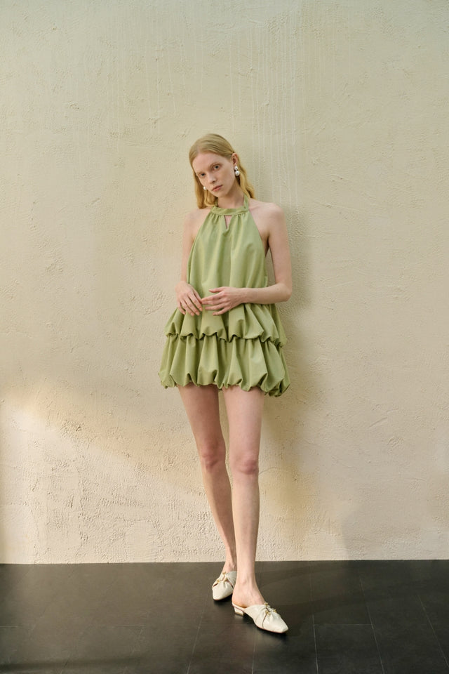 Halter-neck mini dress – Ancosti